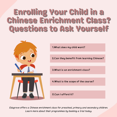 Enrolling Your Child in a Chinese Enrichment Class? Questions to Ask ...